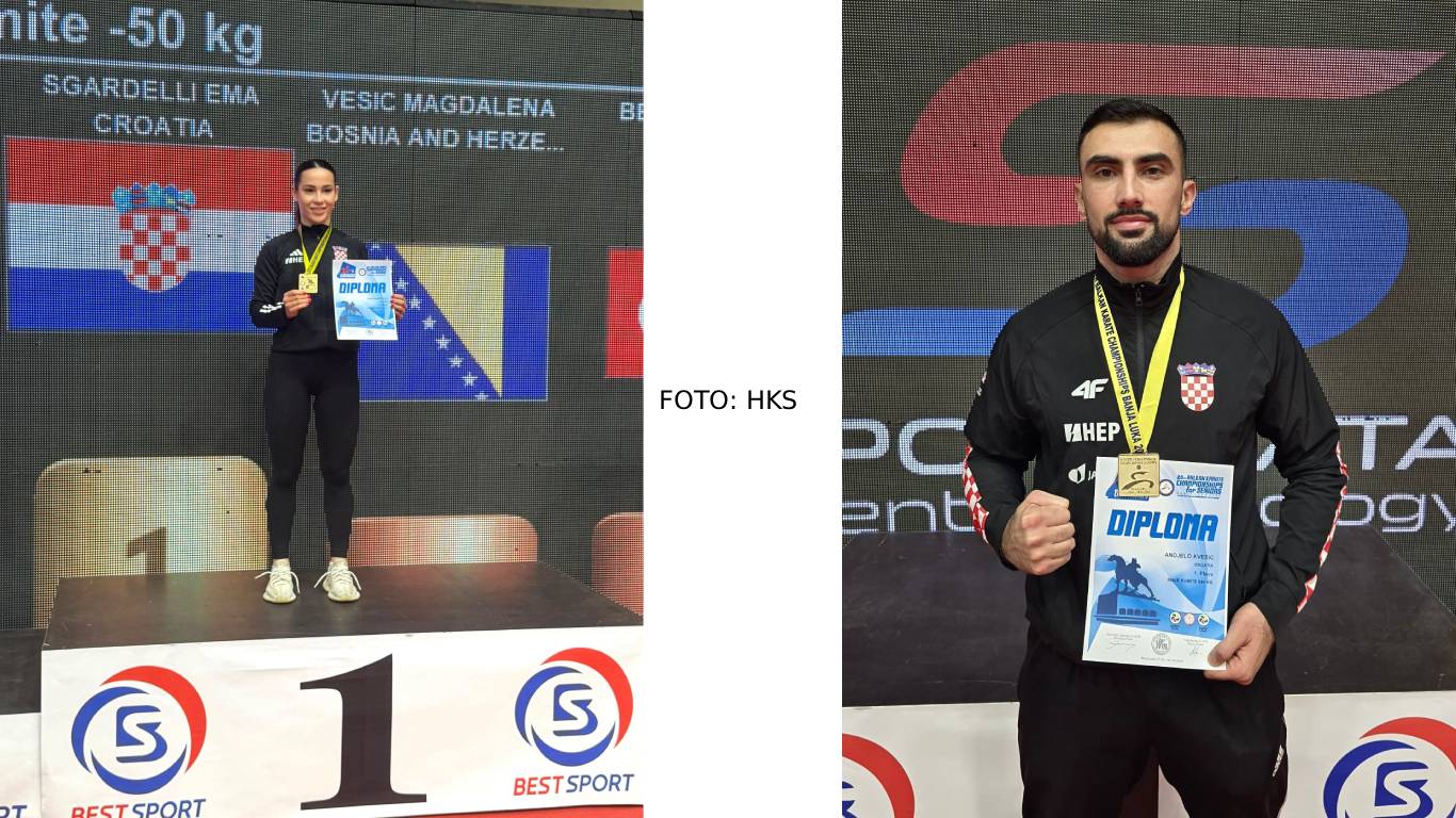 Čak 11 medalja karatista na Prvenstvu Balkana - Sportska televizija